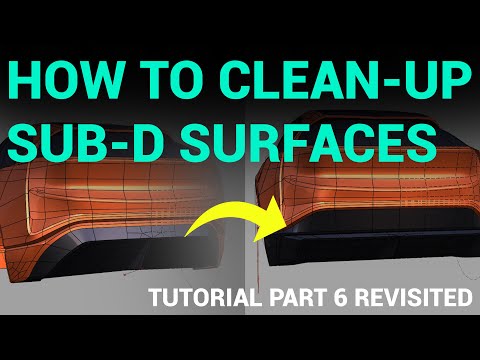FREE Autodesk Alias SUB-D Tutorial | Car Exterior | Part 6 revisited ...