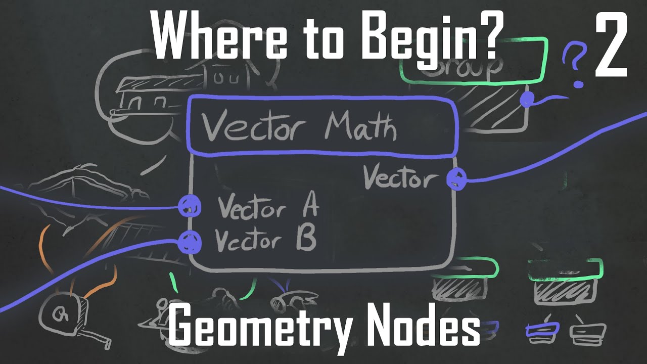 Where to Begin in Geometry Nodes: Vector Math Part 2 - YouTube