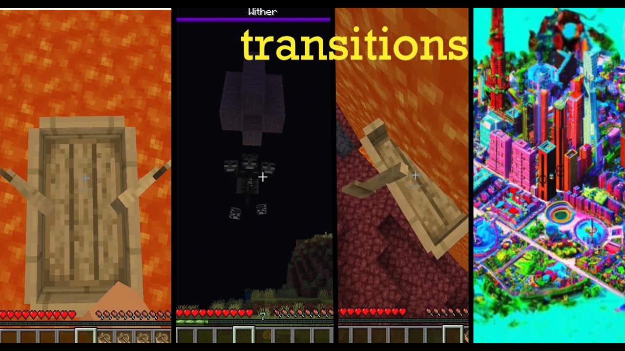 Minecraft transition compilation | Minecraft transition | warrior gamer ...