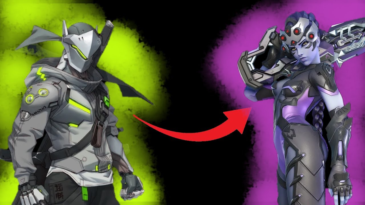 When a Genji Main Plays Widowmaker... | Overwatch 2 - PS5 - YouTube