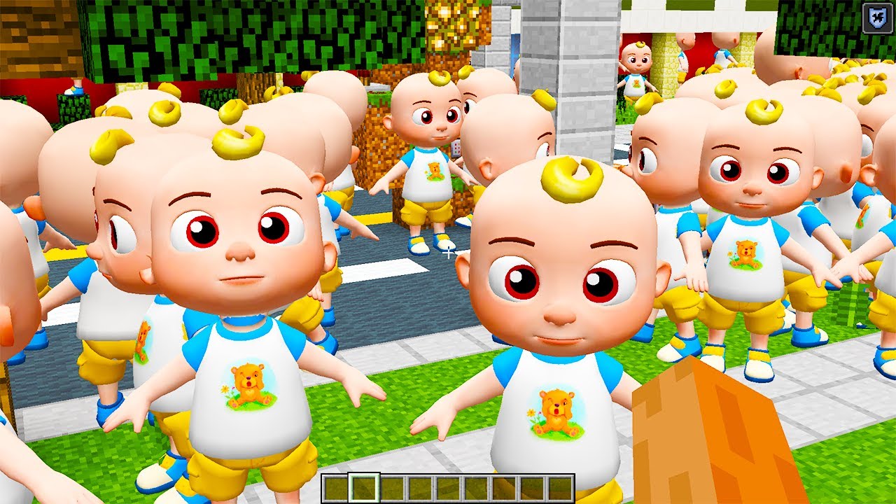 This is Real COCOMELON HERO in MINECRAFT - YouTube