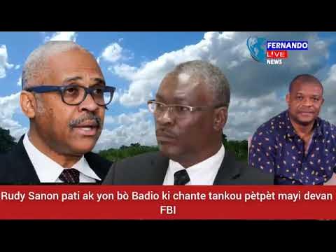 Felix Badio pale Ann tande detay yo ak Roody Sanon Radio Ibo - YouTube