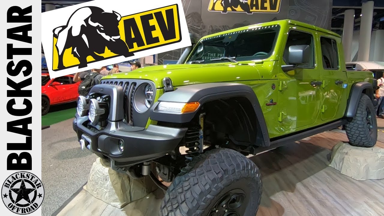 AEV Jeeps at SEMA 2019 - American Expedition Vehicles - YouTube