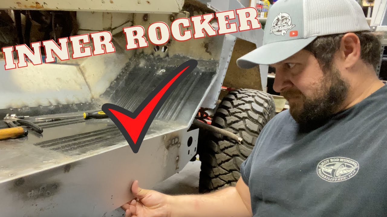 Early Bronco Restoration l Inner Rocker is TACKED IN FINALLY!!!! - YouTube