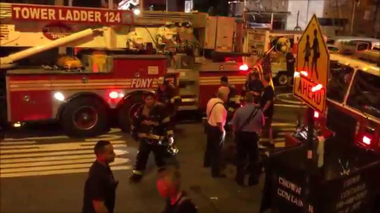 FDNY BATTLING 3RD ALARM FIRE, WITH RARE ANTI-FIRE SUPPRESSION SYSTEM ...