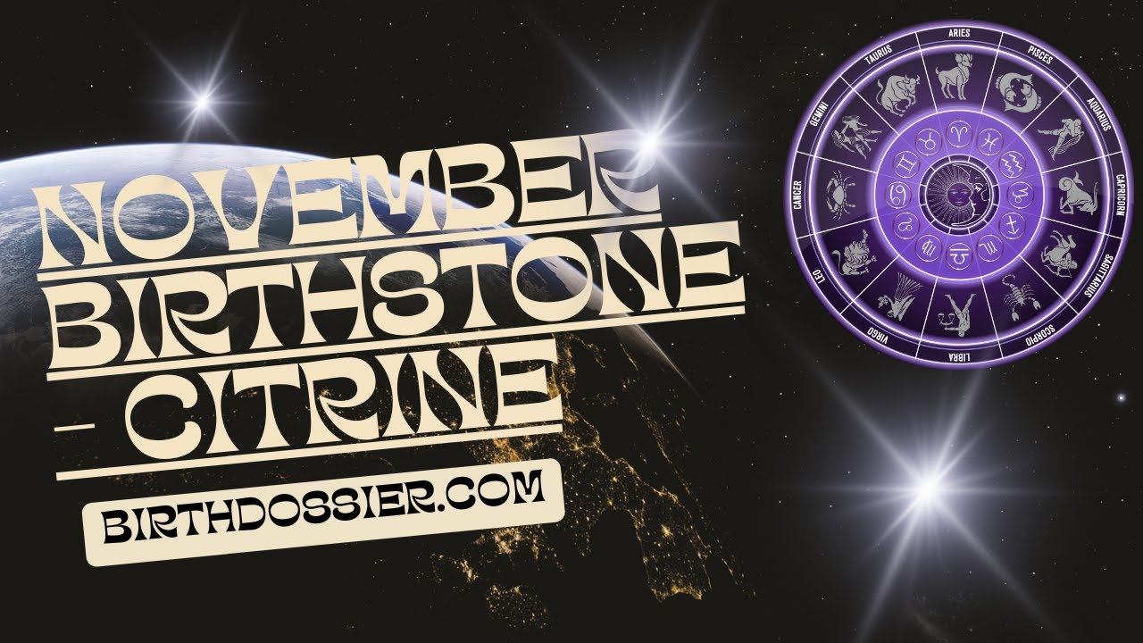 "Citrine: Exploring the Vibrant Energy of the November Birthstone ...