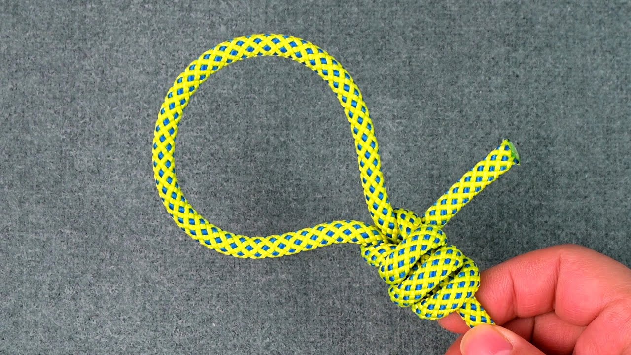 How to tie a anchor hitch - YouTube