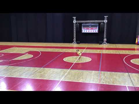 NBTA Europe Twirling Champioships 2021 - Porec - RHYTHMIC TWIRL Youth - Eliska Prokopova -Czech Rep