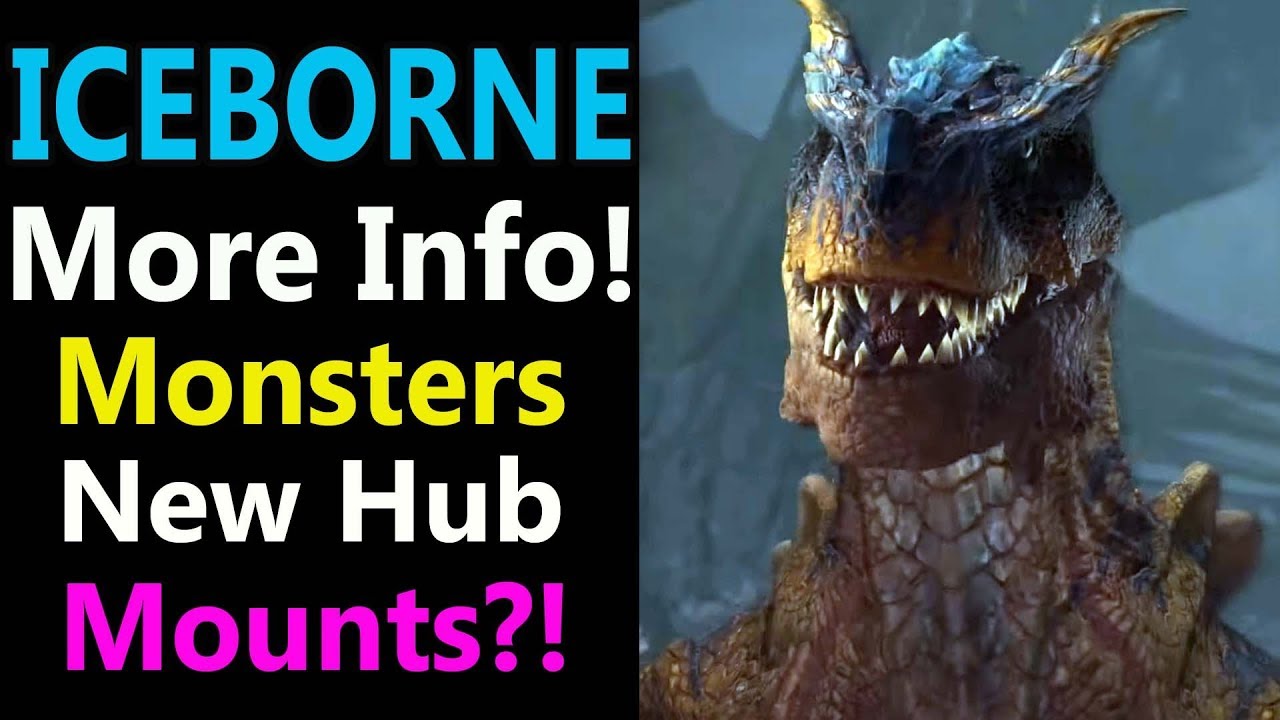 MHW: New Iceborne Story Trailer breakdown | Master Rank Monsters ...