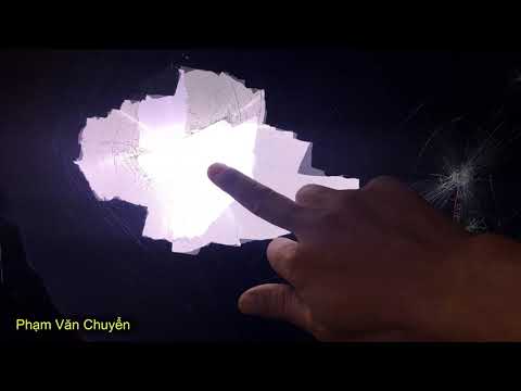 The TV screen is broken | Broken TV Screen cracked effect REAL motion ...