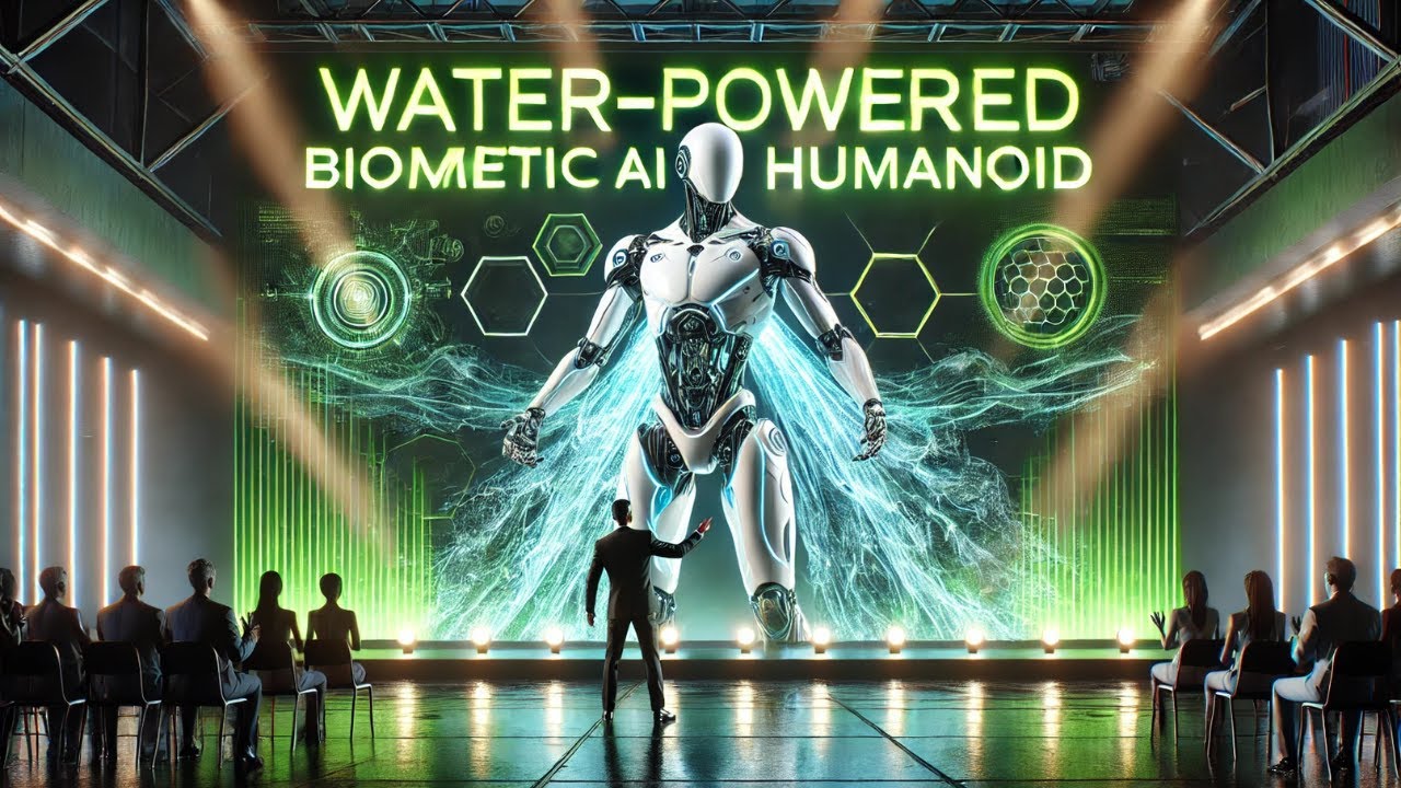 First WATER-POWERED Biomimetic AI Humanoid Robot Stuns the World ...