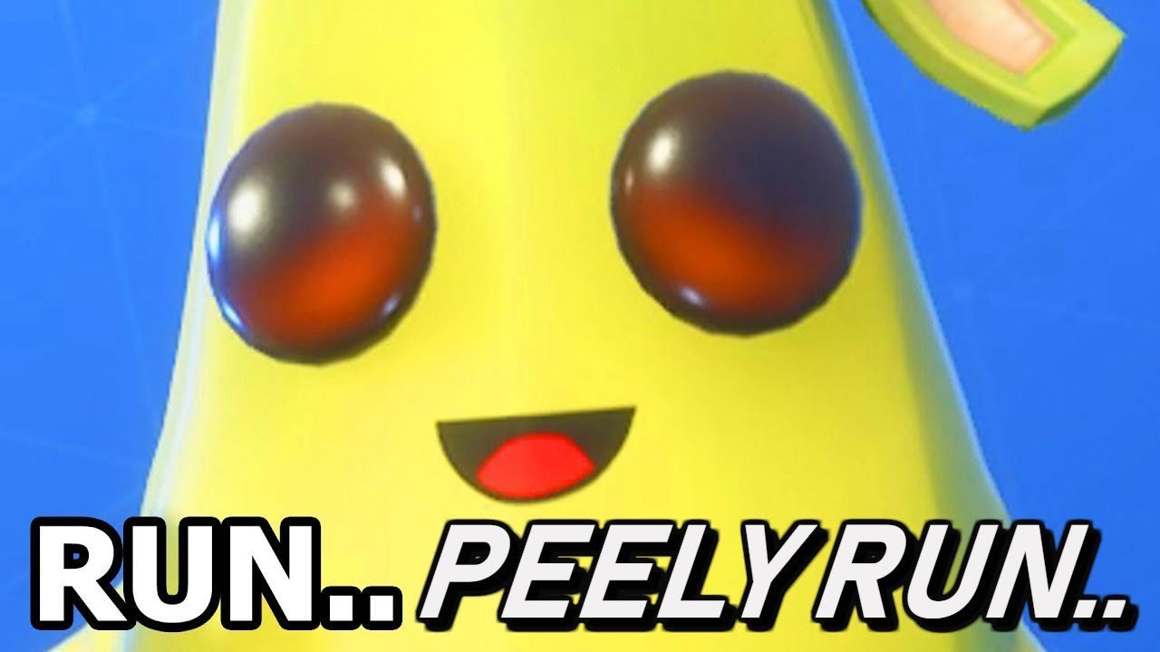 Mr. Peely Fortnite Run, Can He Make it Or Not? - YouTube