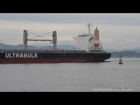 ULTRA TATIO Maneuvering the ship and departure from Santander to Huelva ...