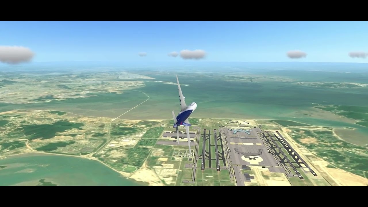 boeing 777F incredible control and smooth landing 🔥 #youtubevideo # ...