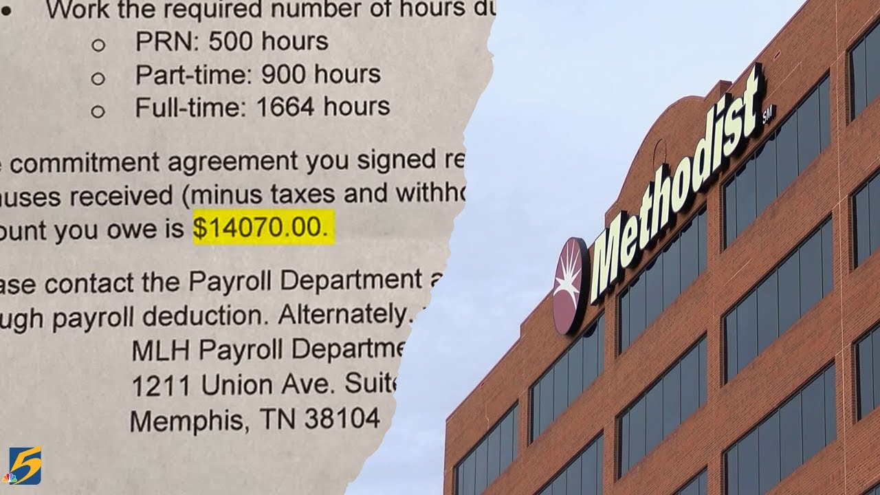 Mid-South nurses forced to return commitment bonuses - YouTube