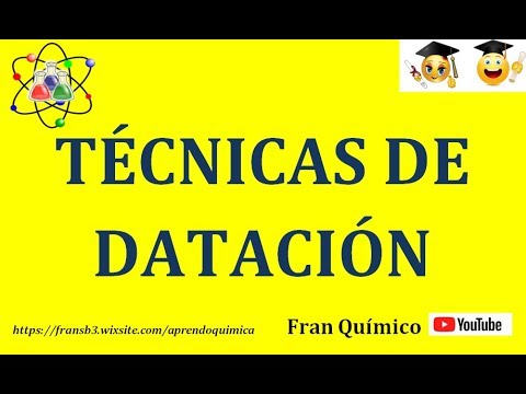Técnicas de datación: relativa y absoluta. - YouTube