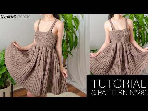 Crochet this Flowy Basketweave Dress | Pattern & Tutorial #281