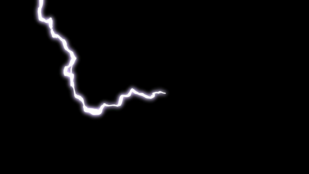 2D FX Single crawling lightning - YouTube