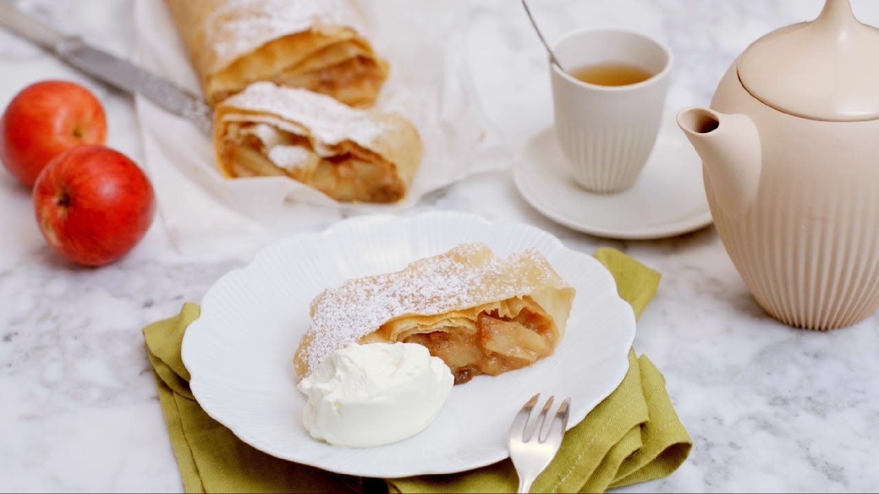 Apple Strudel recipe | VIENNA/NOW Foodtrip - YouTube