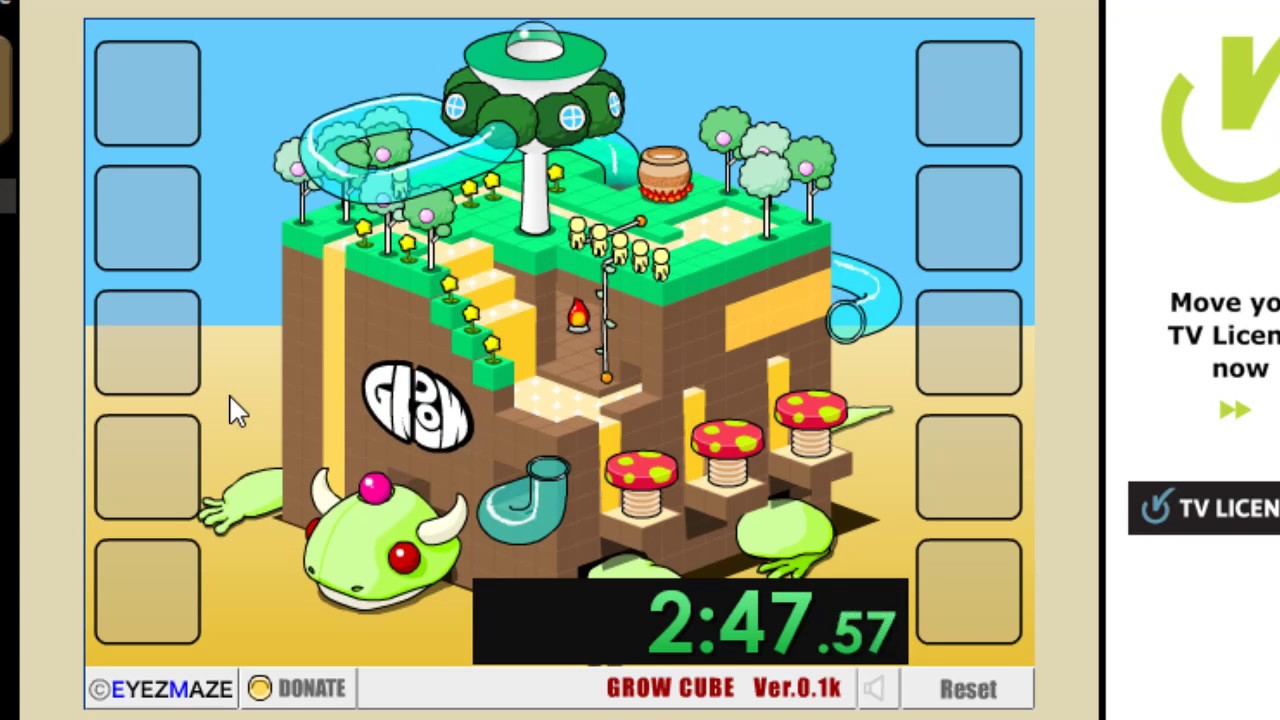 GROW Cube World Record Attempt. 3rd place Run (20/12/17) - YouTube