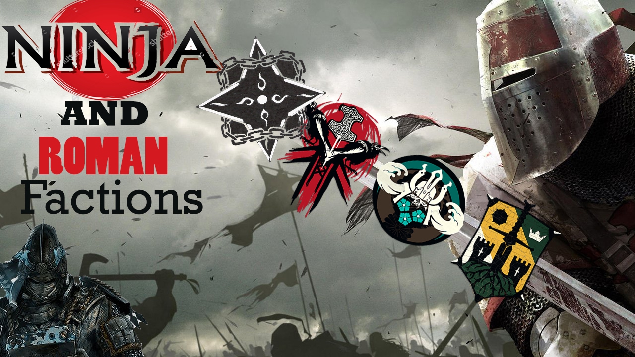 For Honor: NINJA AND ROMAN FACTIONS - FIRST DLC MAP (March 2017) - YouTube