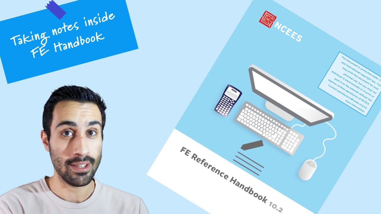 FE Exam Study Tip - Making notes in FE Exam Handbook 10.2 - YouTube