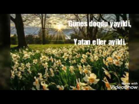 Bahar gelir elimize.Bahar gelir,yaz gelir.Bahar neqmesi.