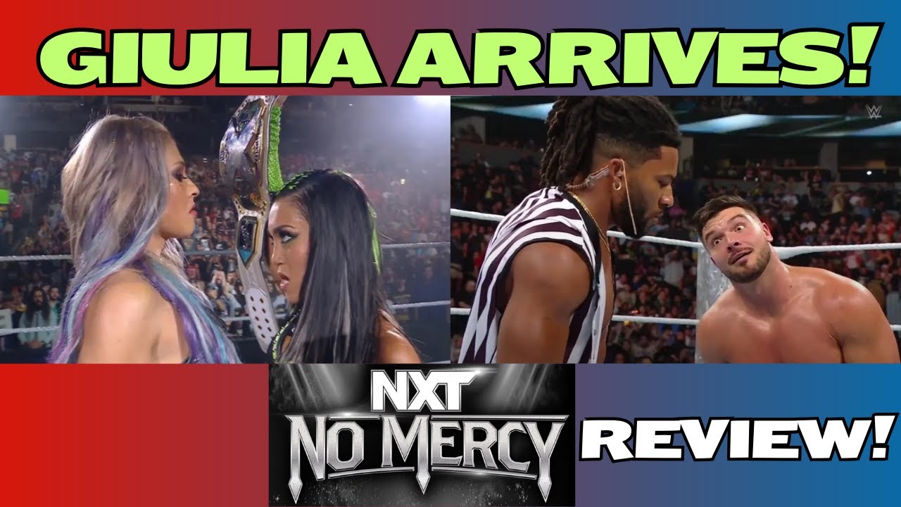 GIULIA IS HERE! WWE NXT No Mercy LIVE Review! - YouTube