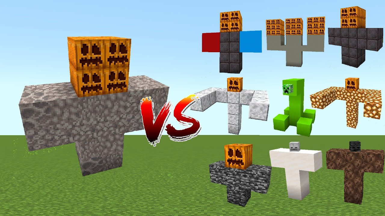 CORAL GOLEM vs All Minecraft Bosses | Minecraft Mob Battle - YouTube