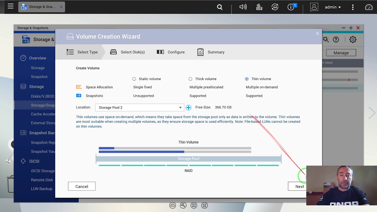 QNAP Administración de Snapshots - YouTube
