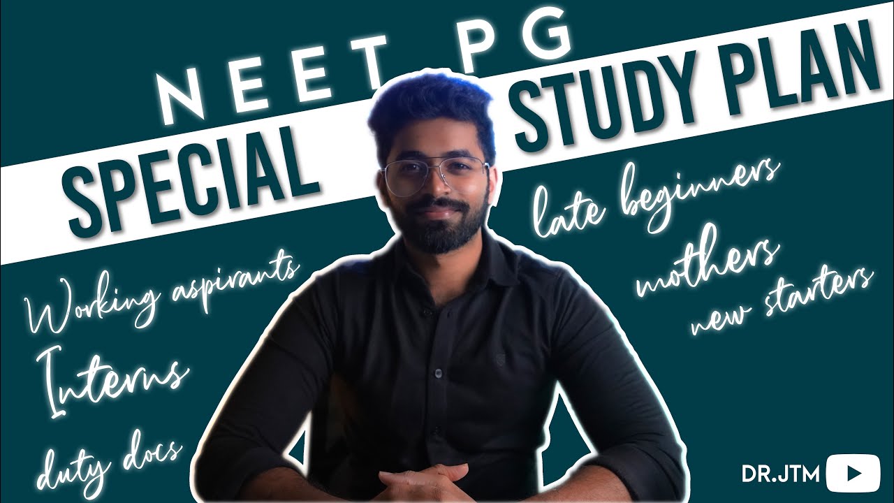 NEET PG special study plan | for working aspirants|interns| Marrow ...