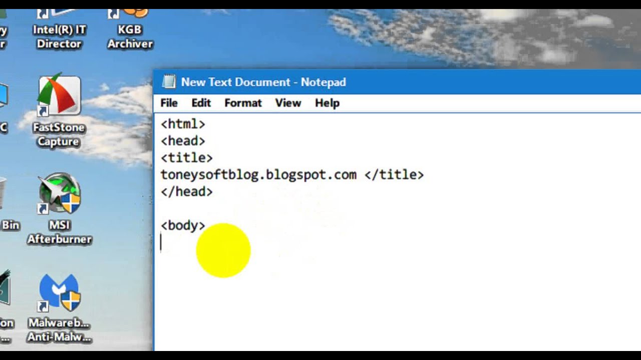 HTML tutorial in bangla web design hate khori - YouTube