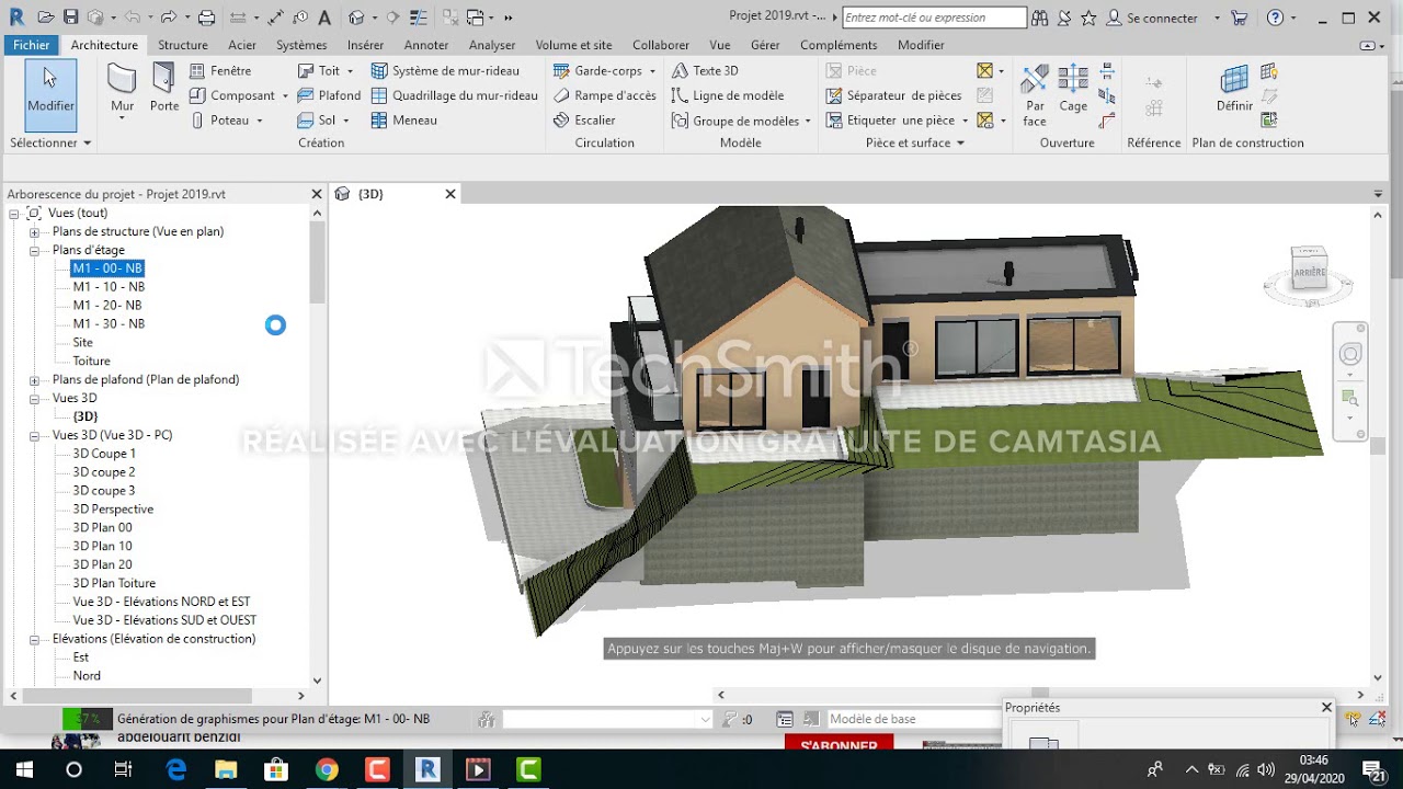 Cours revit : chapitre 1-1- :Présentation du projet.mp4 - YouTube