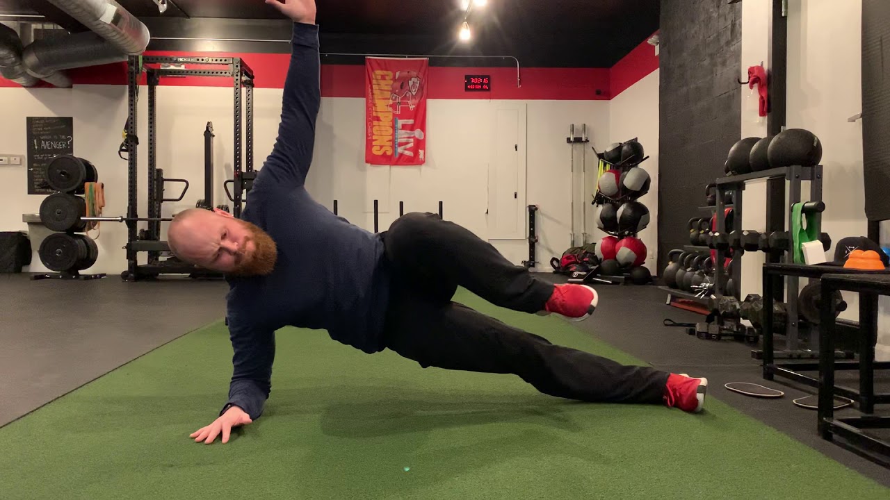 Side Plank with Knee Drive - Tailored Strength - YouTube