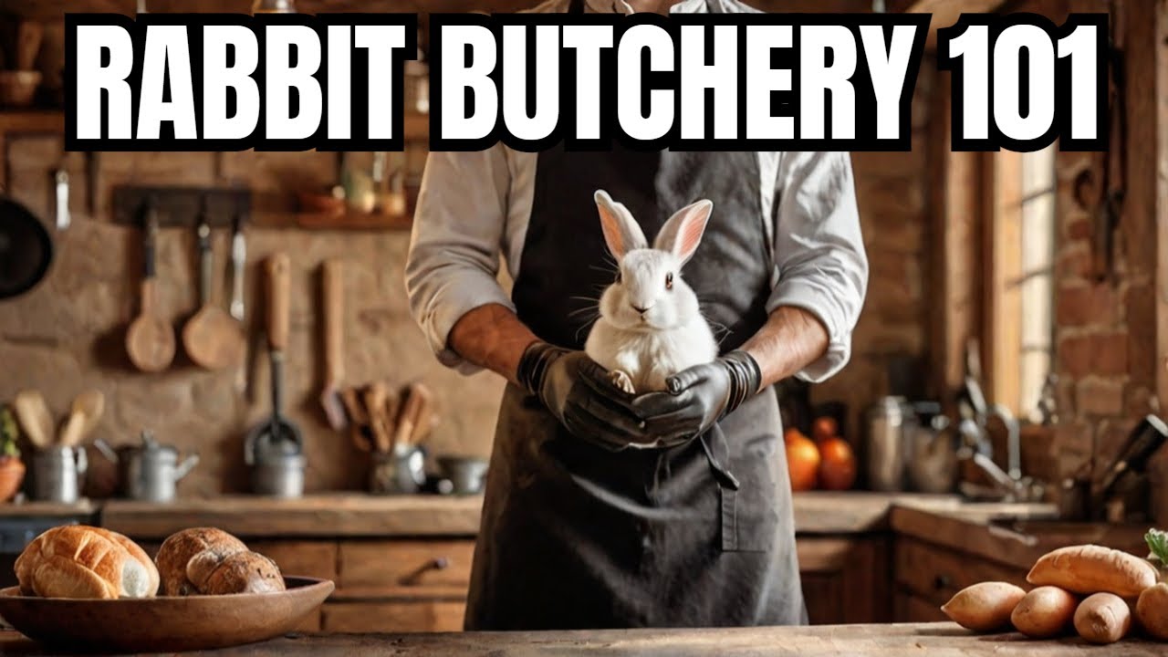 Learn How to Butcher Meat Rabbits on the Homestead - YouTube