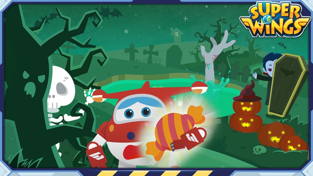 [SUPERWINGS Game] Find the Hidden Candy! | Superwings | Halloween Game ...