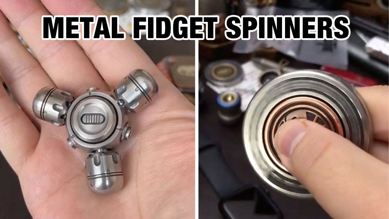 Best Metal Fidget Spinners!(EDC) | Amazing Science Toys/Gadgets - YouTube