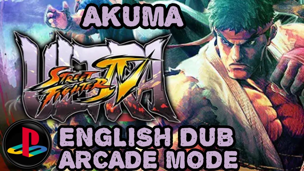 USF4 REMASTERED: AKUMA [ENGLISH DUB] ARCADE MODE - YouTube