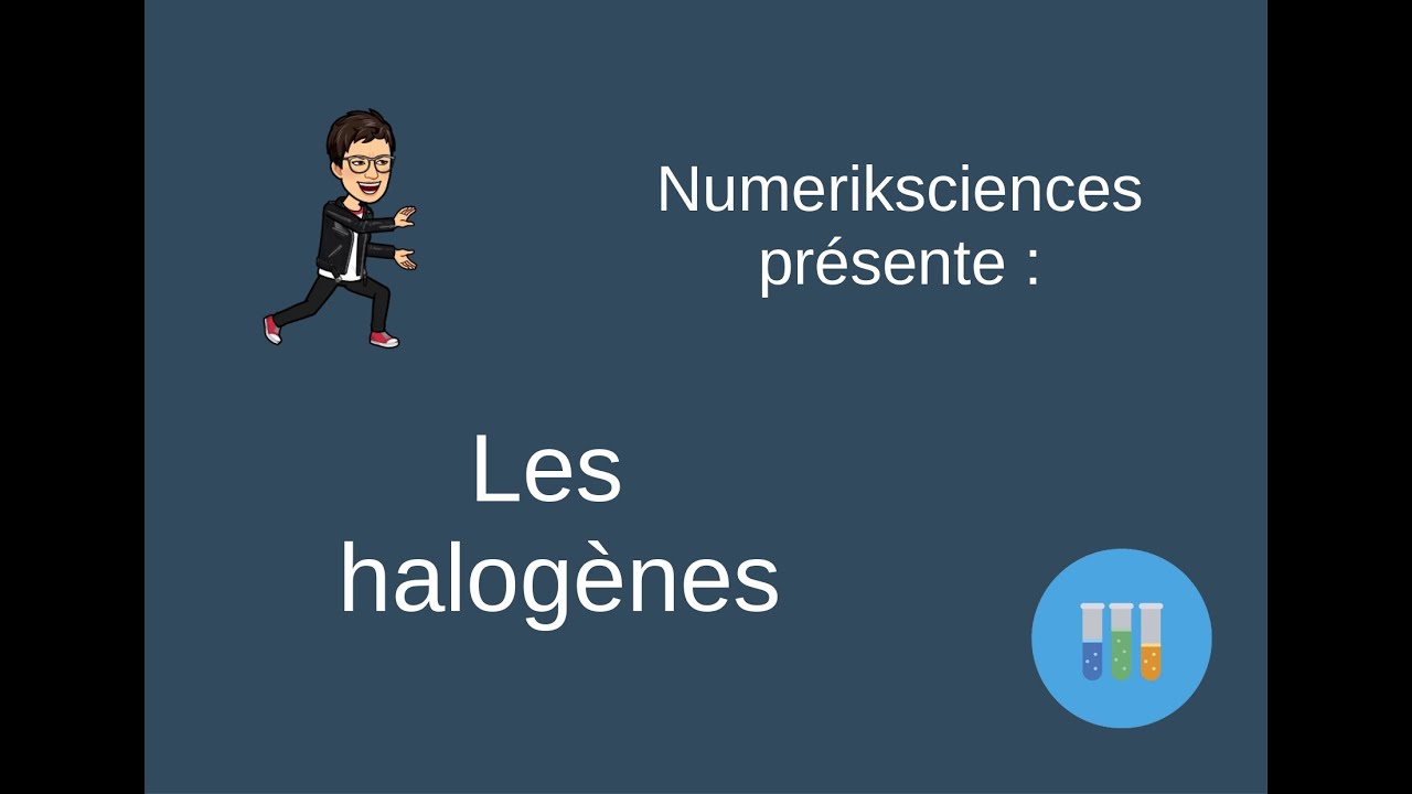 les halogènes - YouTube