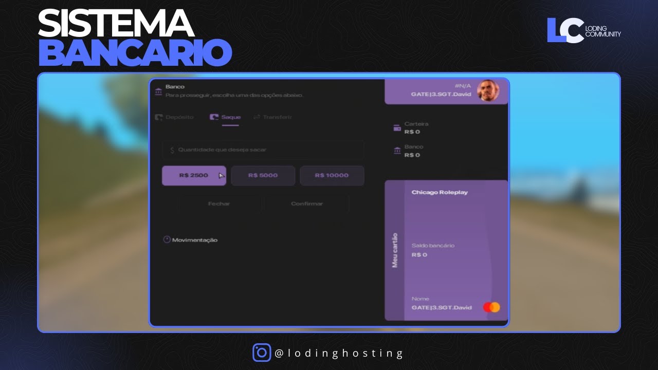 MTA:SA DOWNLOAD SISTEMA BANCÁRIO PARA SEU SERVIDOR DE ROLEPLAY - YouTube