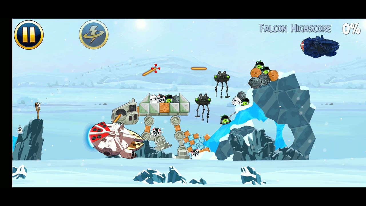 Angry Birds Star Wars - [LEVEL FAILED] - YouTube