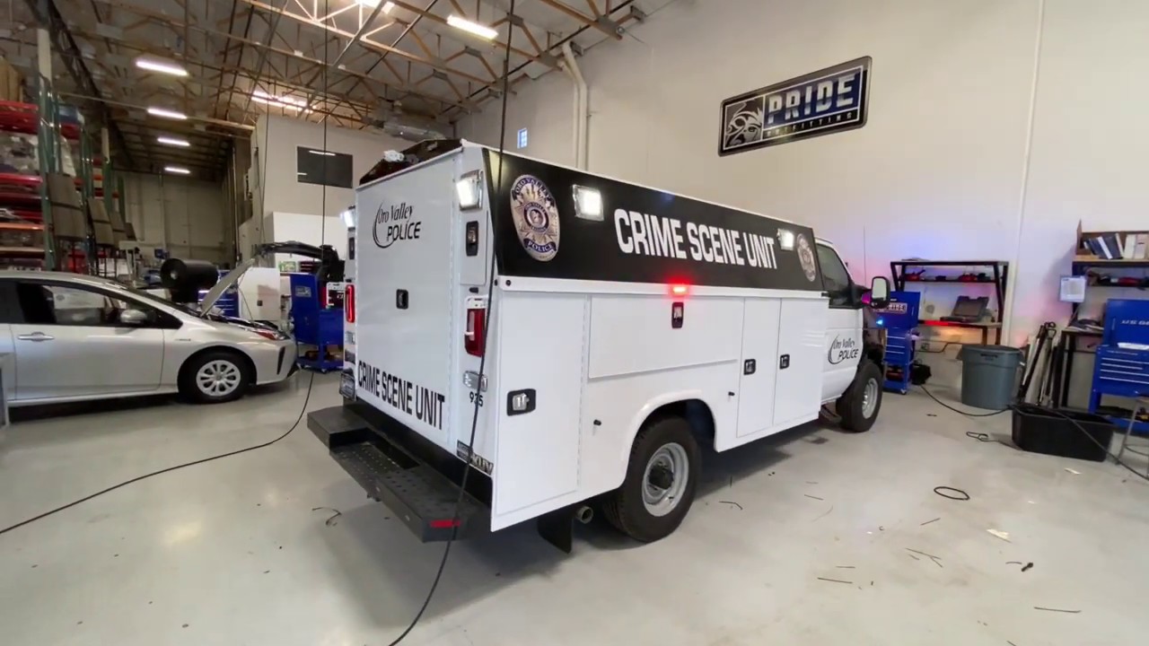 Oro Valley Crime Scene Van #prideoutfitting - YouTube