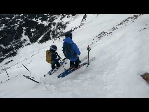 Firehole triple black diamond Big Sky 2023 - YouTube