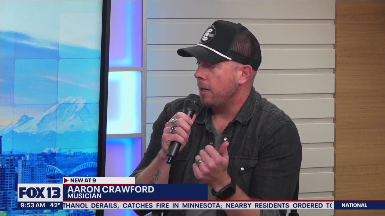 Aaron Crawford talks new album 'Five' on Good Day Seattle | FOX 13 ...