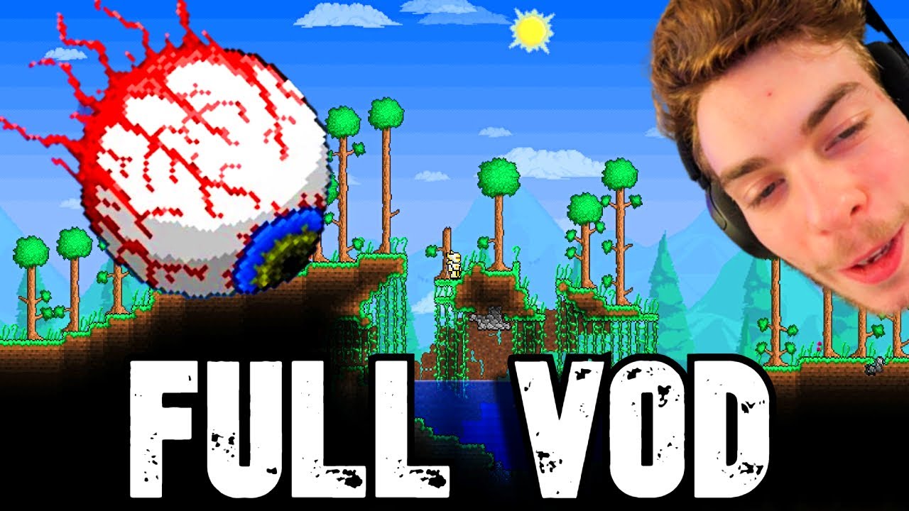 ChandMan Plays Terraria Melee Pt. 6 | BEATING QUEEN SLIME | VOD - YouTube