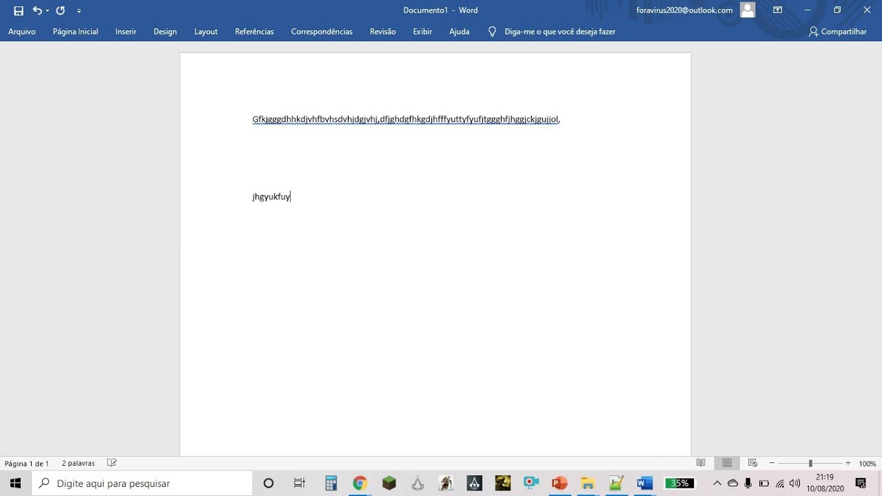 Como ativar o office(word) sem pagar nada 2020 - YouTube