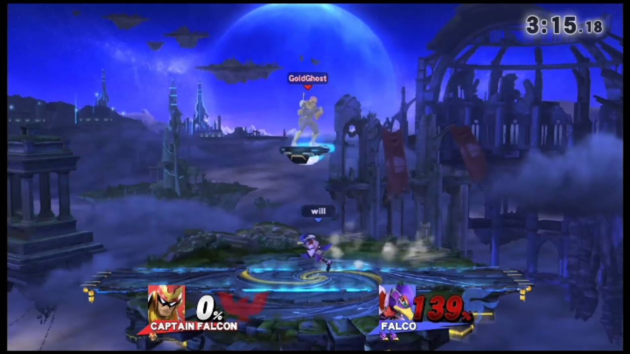 C Falcon vs Falco Super Smash Bros for Wii U - YouTube