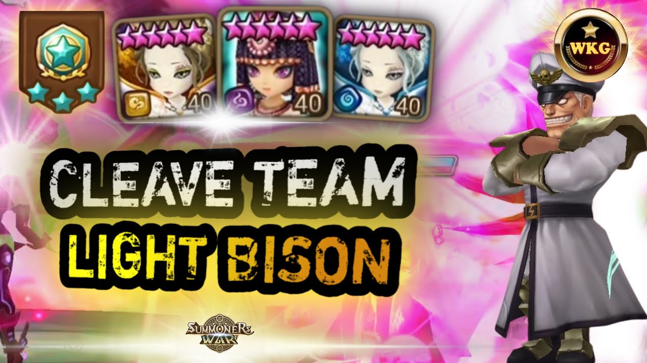 CRAZY CLEAVE TEAM WITH THIS COMBO IN RTA SUMMONERS WAR - YouTube