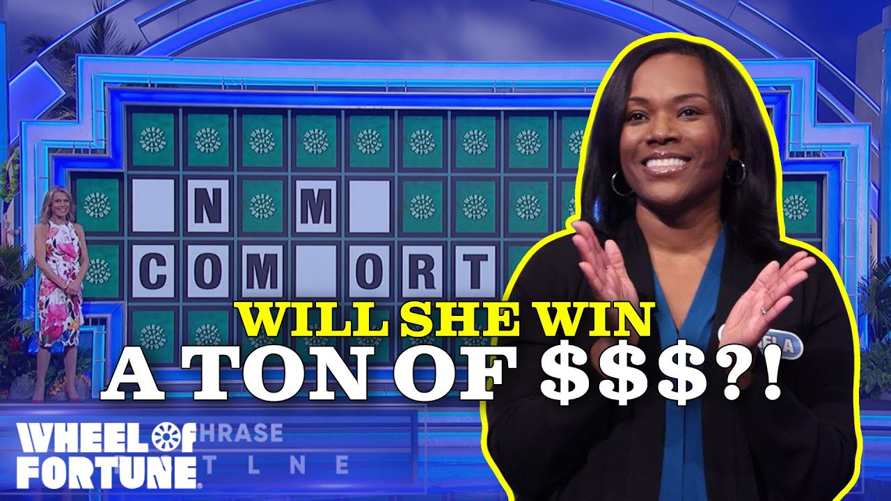 Angela's Bonus Round | Wheel of Fortune - YouTube