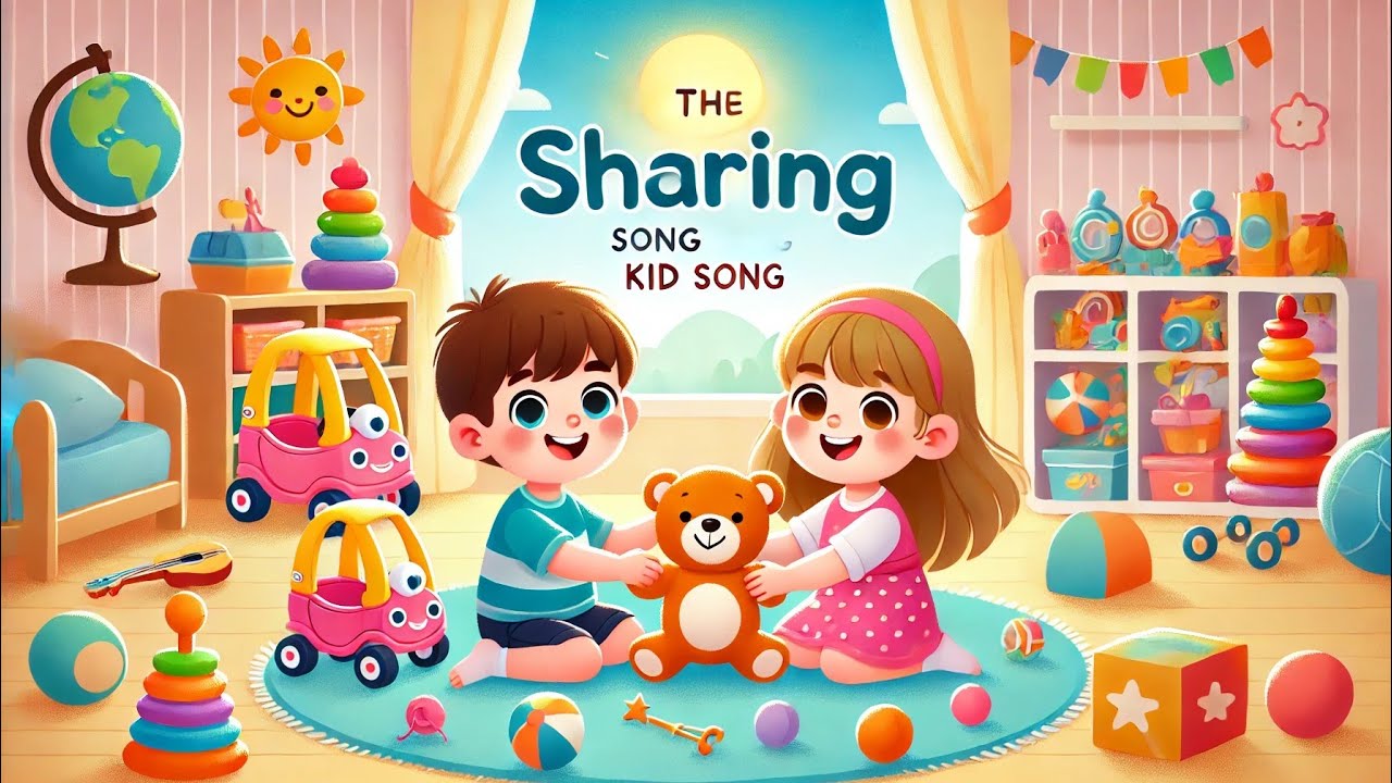 The Sharing Song | Kids Educational Cartoon | Children Music - YouTube